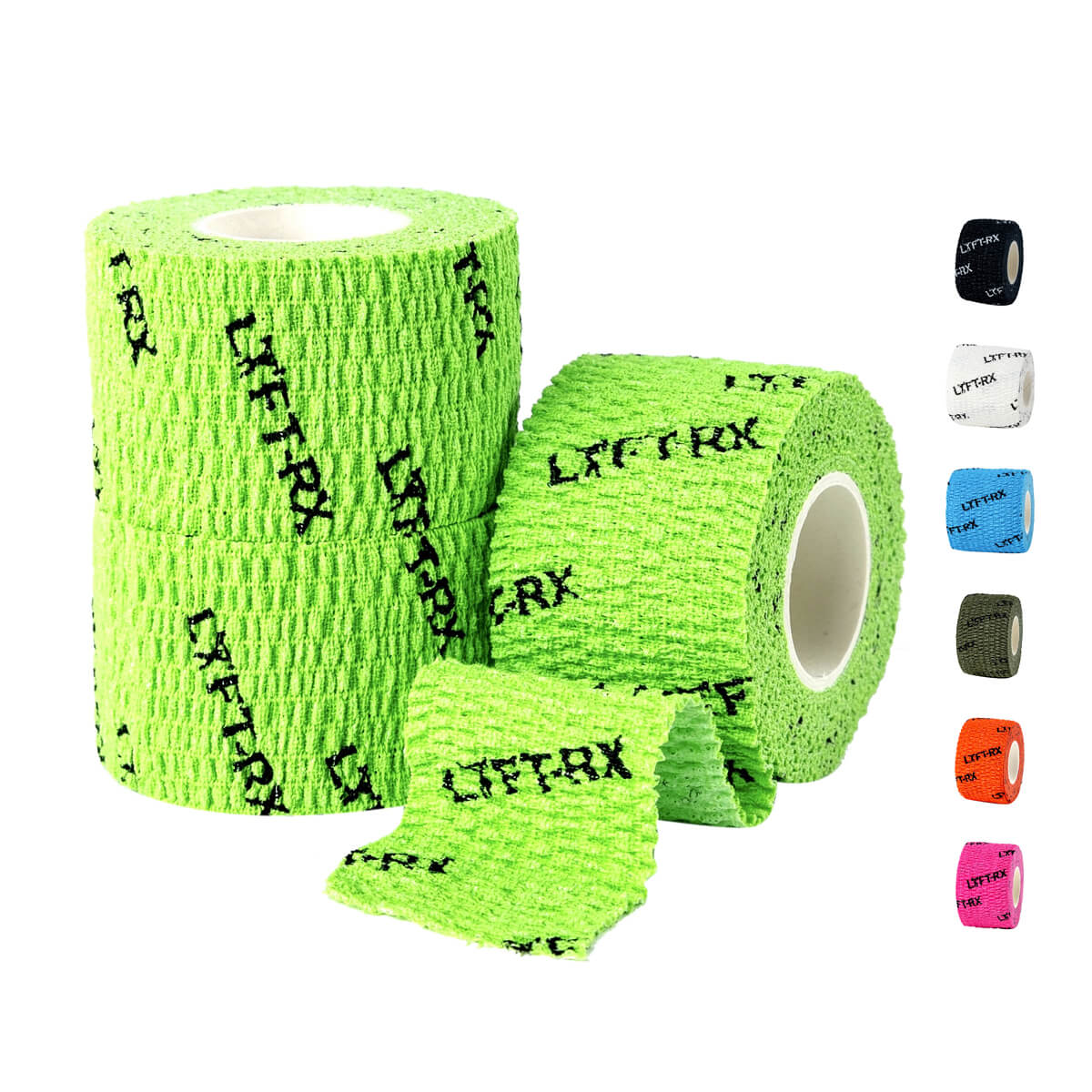 LYFT-RX Weightlifting Hook Grip Tape - Green 1.5-inch / 38mm wide